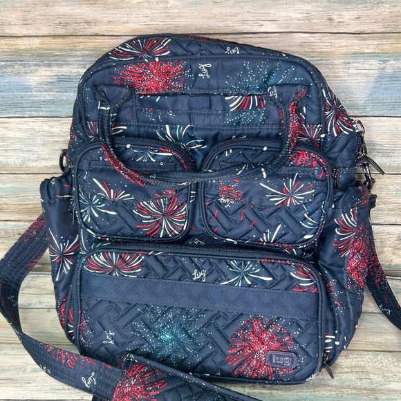 lug | Bags | Lug Mini Puddle Jumper Tote Bag Shoulder Bag Packable ...